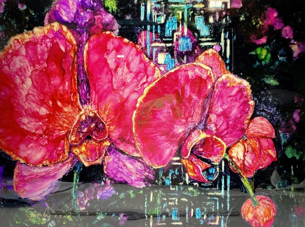 Linda Lee Gimby | Linda Lee Gimby (b.1943) Mixed Media Resin | MutualArt