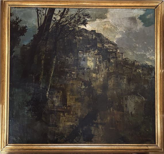 Ubaldo Magnavacca | VEDUTA DI SAN TERENZO, LA SPEZIA (1938) | MutualArt
