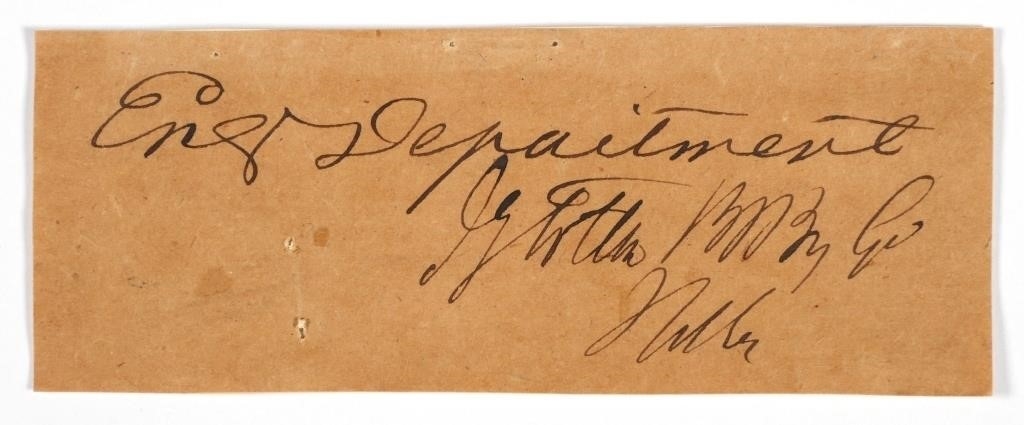 Joseph Gilbert | J.G. TOTTEN SIGNATURE | MutualArt