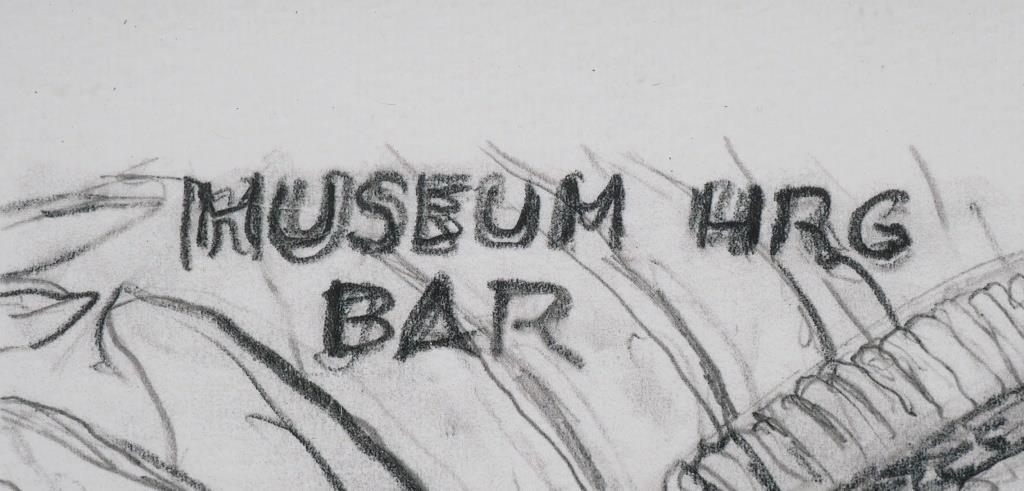 H. R. Giger | HR GIGER SIGNED MUSEUM BAR HRG PRINT | MutualArt