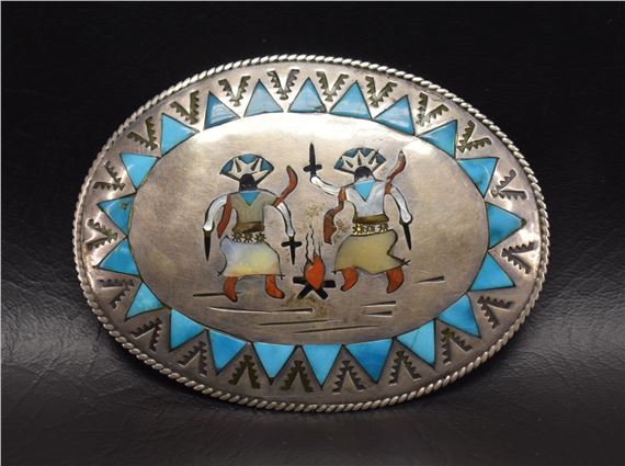 Benjamin Becenti | NAVAJO BUCKLE (BENJAMIN BECENTI ) | MutualArt