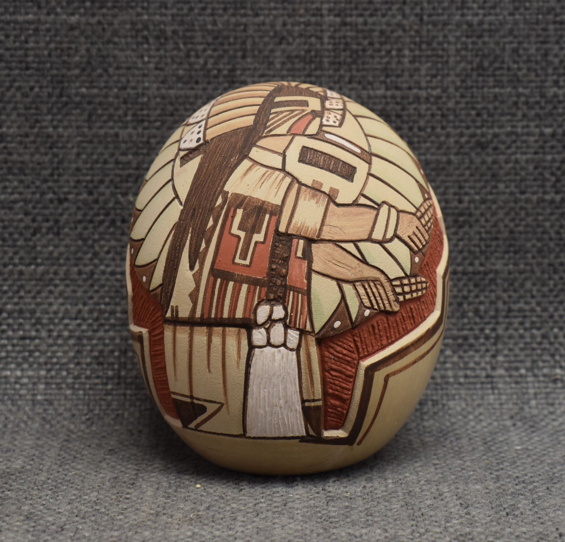 Lawrence Namoki | HOPI POTTERY SEED JAR (LAWRENCE NAMOKI) (1990 ...