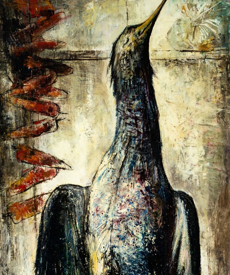 Jacques Lalande | Still Life with Bird | MutualArt