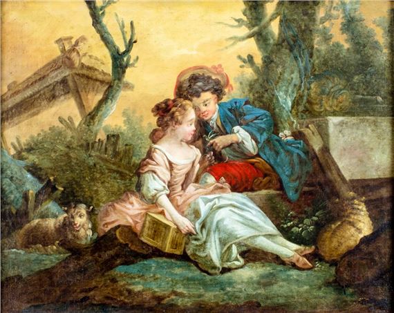 François Boucher | Pastoral Scene | MutualArt