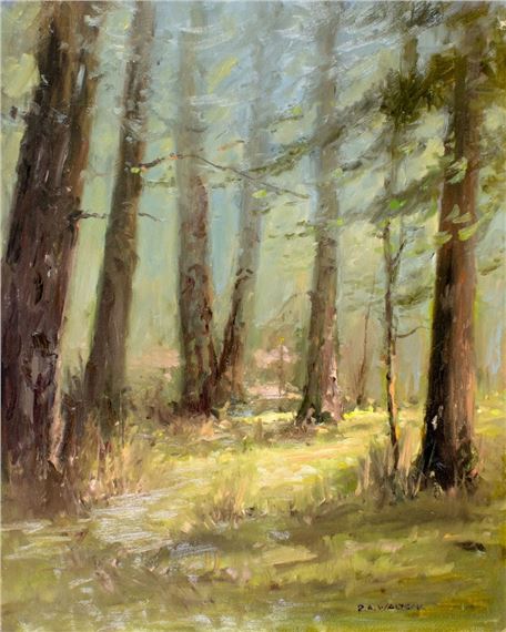 Robert Waltsak | Forest Path Landscape | MutualArt
