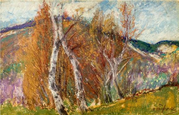 Adolf Kaufmann | Autumn Landscape | MutualArt