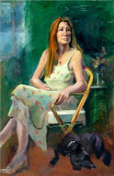 John Reilly | Portrait of Seated Woman | MutualArt