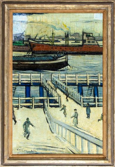 Jesús Mecko Casaus | Jesus Mecko Casaus (Spain,1926-2002) oil painting ...
