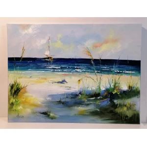 Alfred Angel | On the Beach | MutualArt