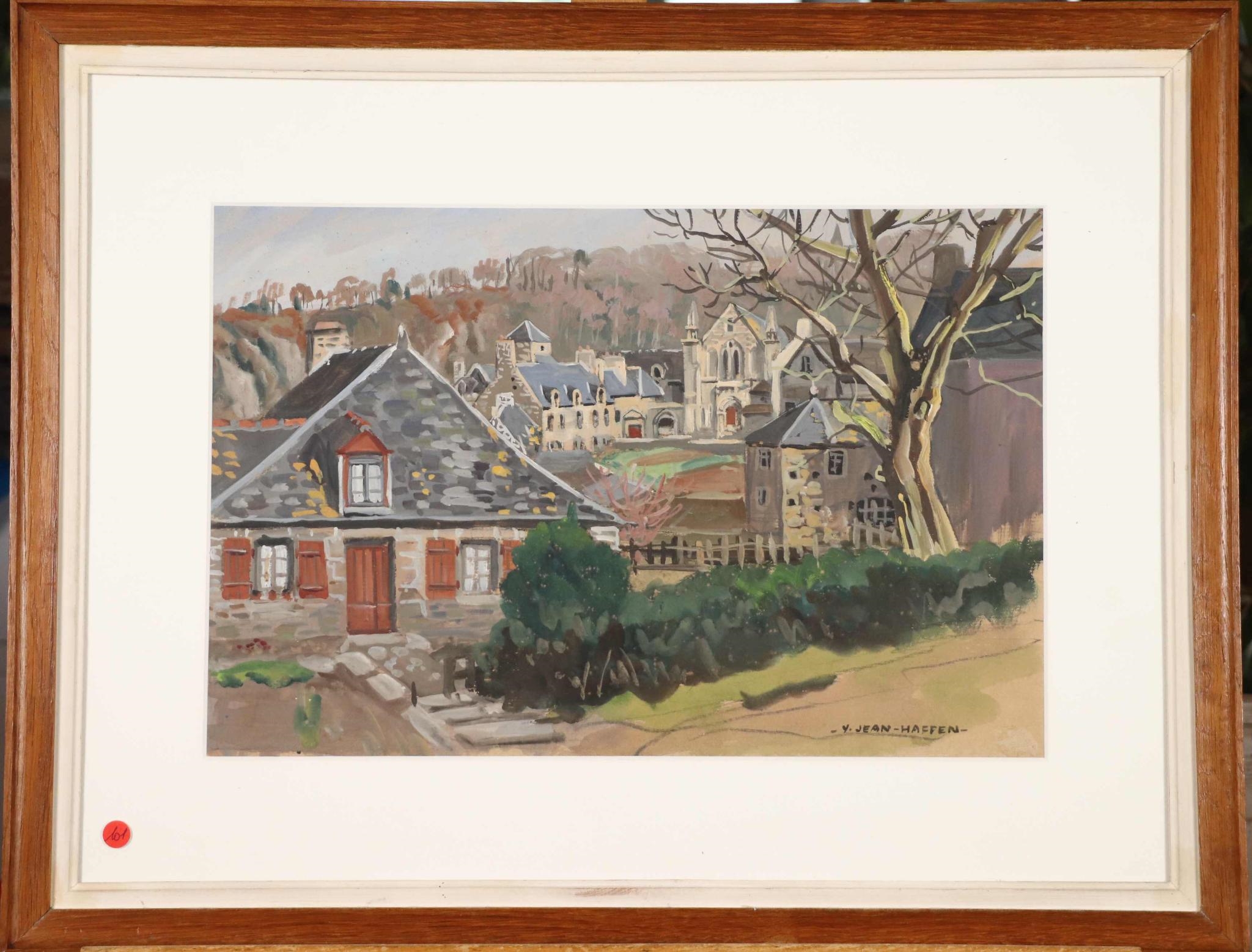 Yvonne Jean Haffen | Le village | MutualArt