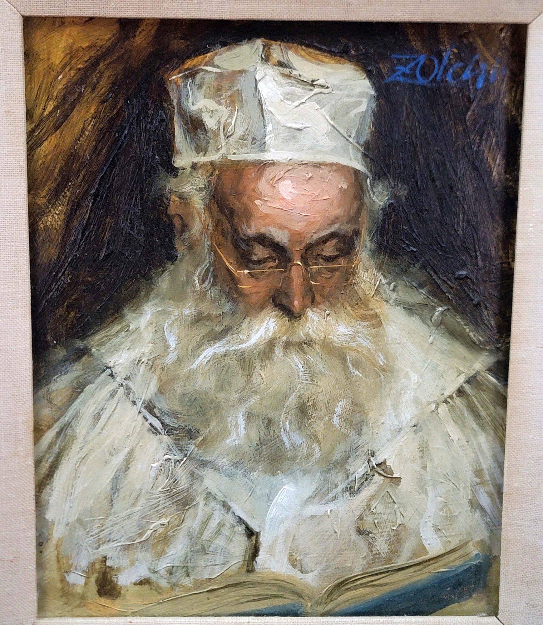 Donald Zolan | Rabbi Meditating (1937) | MutualArt