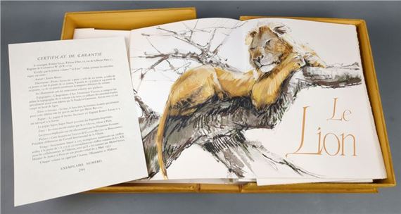 Pierre Letellier | Le Lion. Illustrations par Pierre Letellier - Lot ...