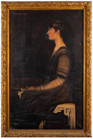 Gladys Marguerite Baker | Portrait of Emily Beatrice Baker (the artist ...