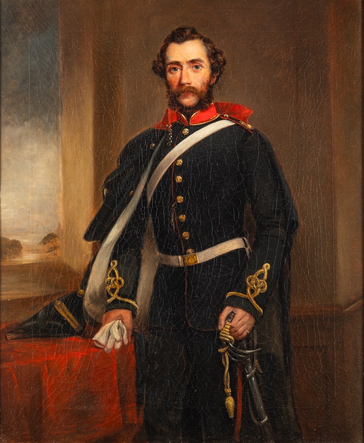 British School, 19th Century | Portrait of an officer traditionally ...