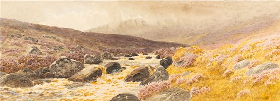 William Sidney Morrish | 'On the South Teign Above Fernworthy' and 'On ...