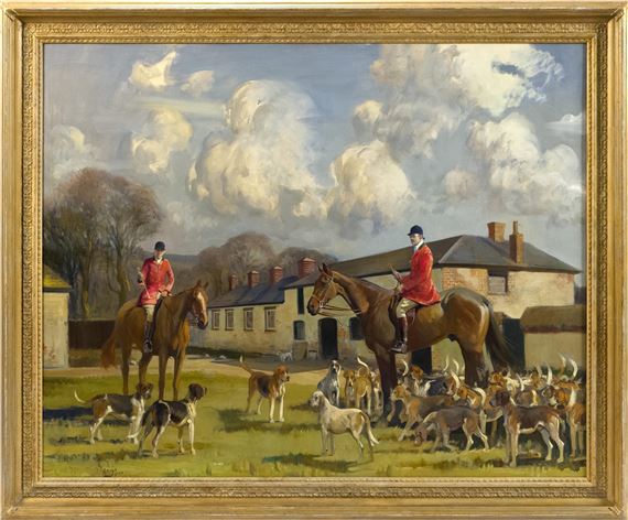 Edward Brian Seago | LORD MELCHETT & THE TEDWORTH HOUNDS (1999) | MutualArt
