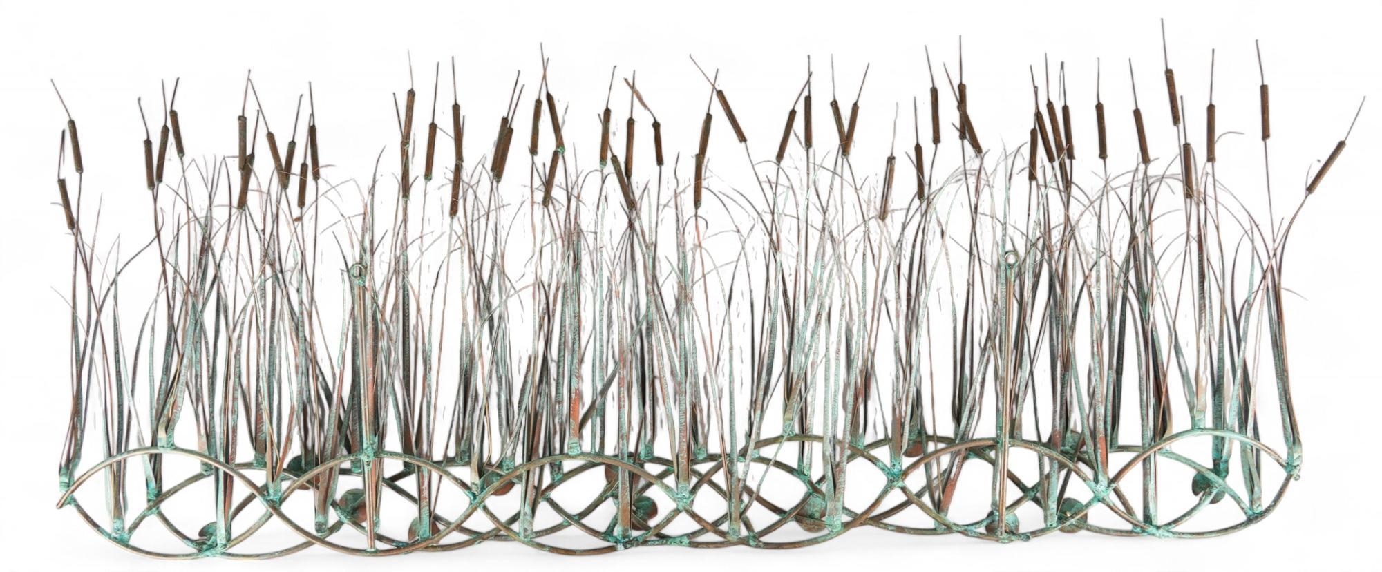 Max Howard | Cattail Wall Sculpture | MutualArt