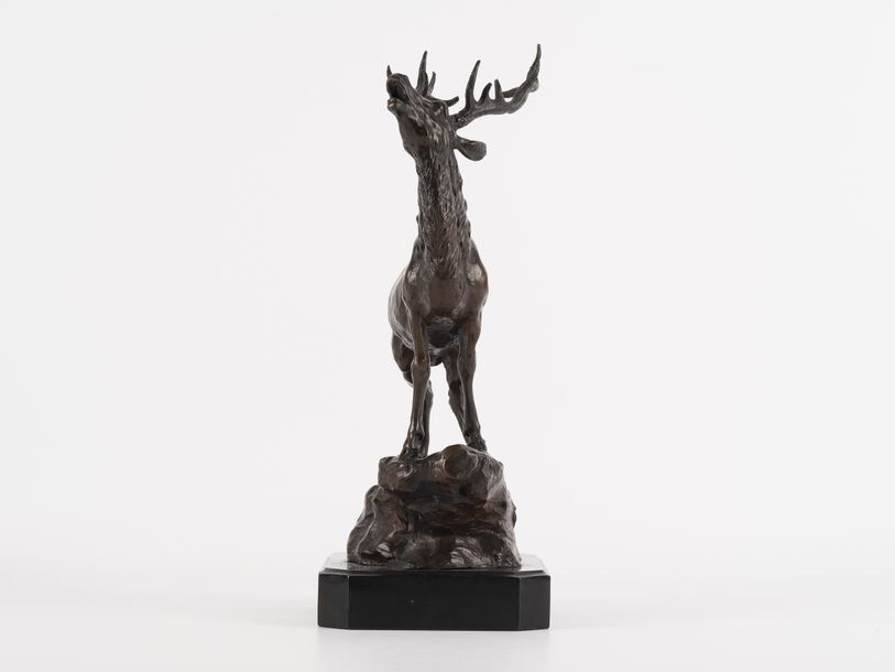 Pierre-Jules Mene | Pierre-Jules MÈNE (1810-1879) Stag bramant | MutualArt