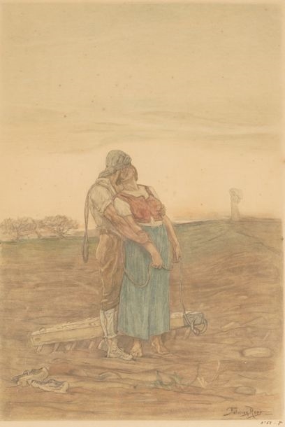 Félicien Rops | Le Bout du Sillon | MutualArt