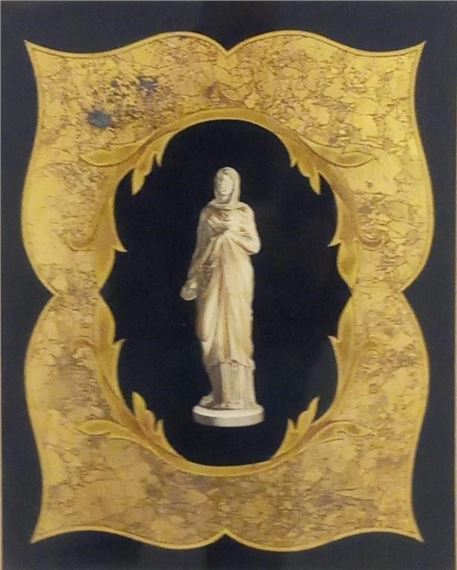 Greco Roman | Andrew Klob Greco Roman Figure Gold Black Glass (1950s ...