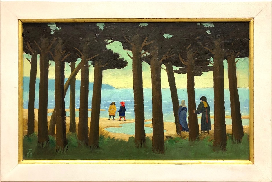 Arvids Priedite | Gulf of Meleki in 1492 (1492) | MutualArt