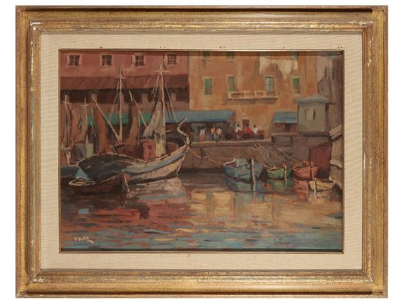 Angiolo Volpe | Darsena (20th Century) | MutualArt