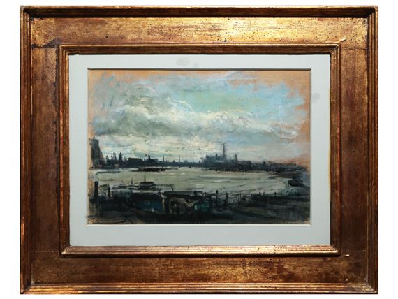 Luciano Guarnieri | Londra veduta sul Tamigi | MutualArt