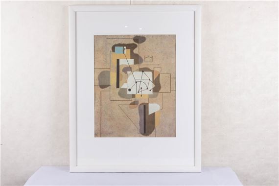 Willi Baumeister | Schachspieler IV (1925) | MutualArt