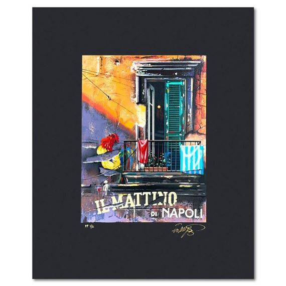 Thomas Pradzynski | Napoli (Black) Limited Edition Printers Proof ...