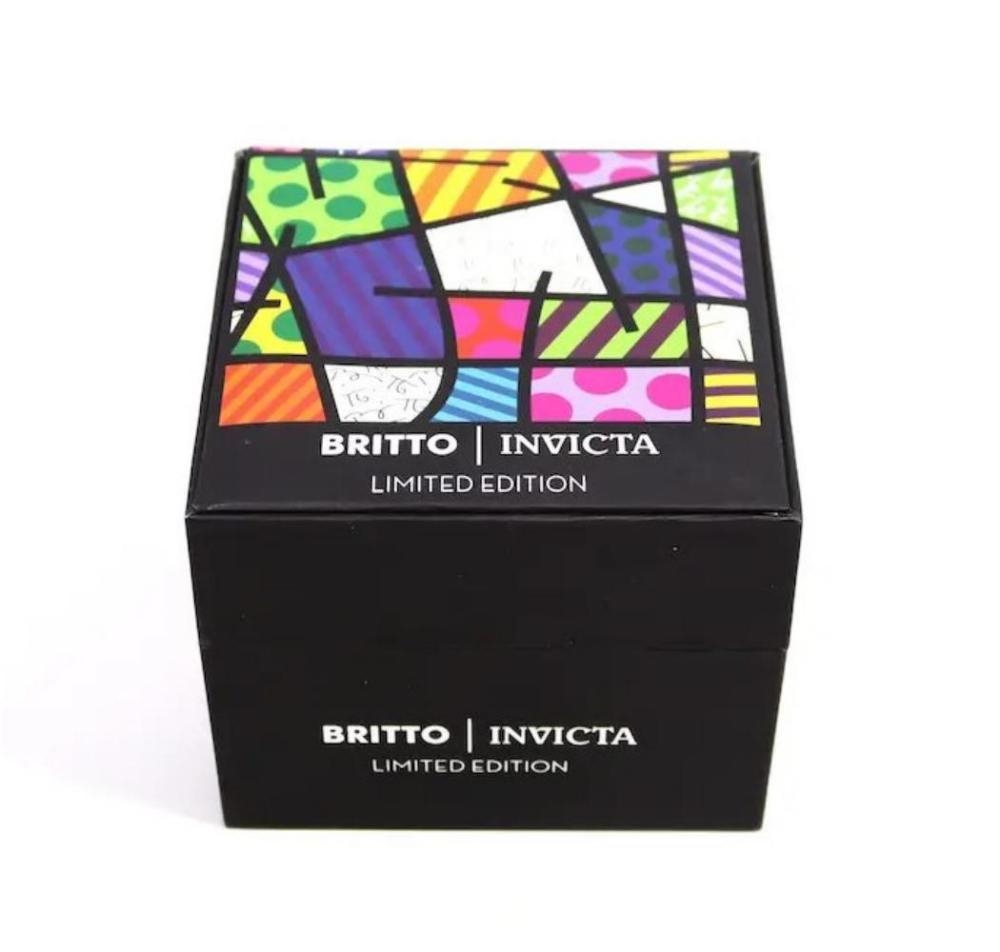 Romero Britto | LIMITED EDITION SPECIALTY INVICTA QUARTZ WATCH | MutualArt