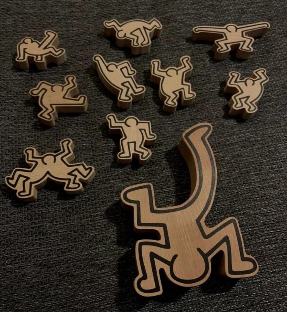 George Rodrigue | KEITH HARING STACKING GAME LIMITED EDITION GAME (2000 ...