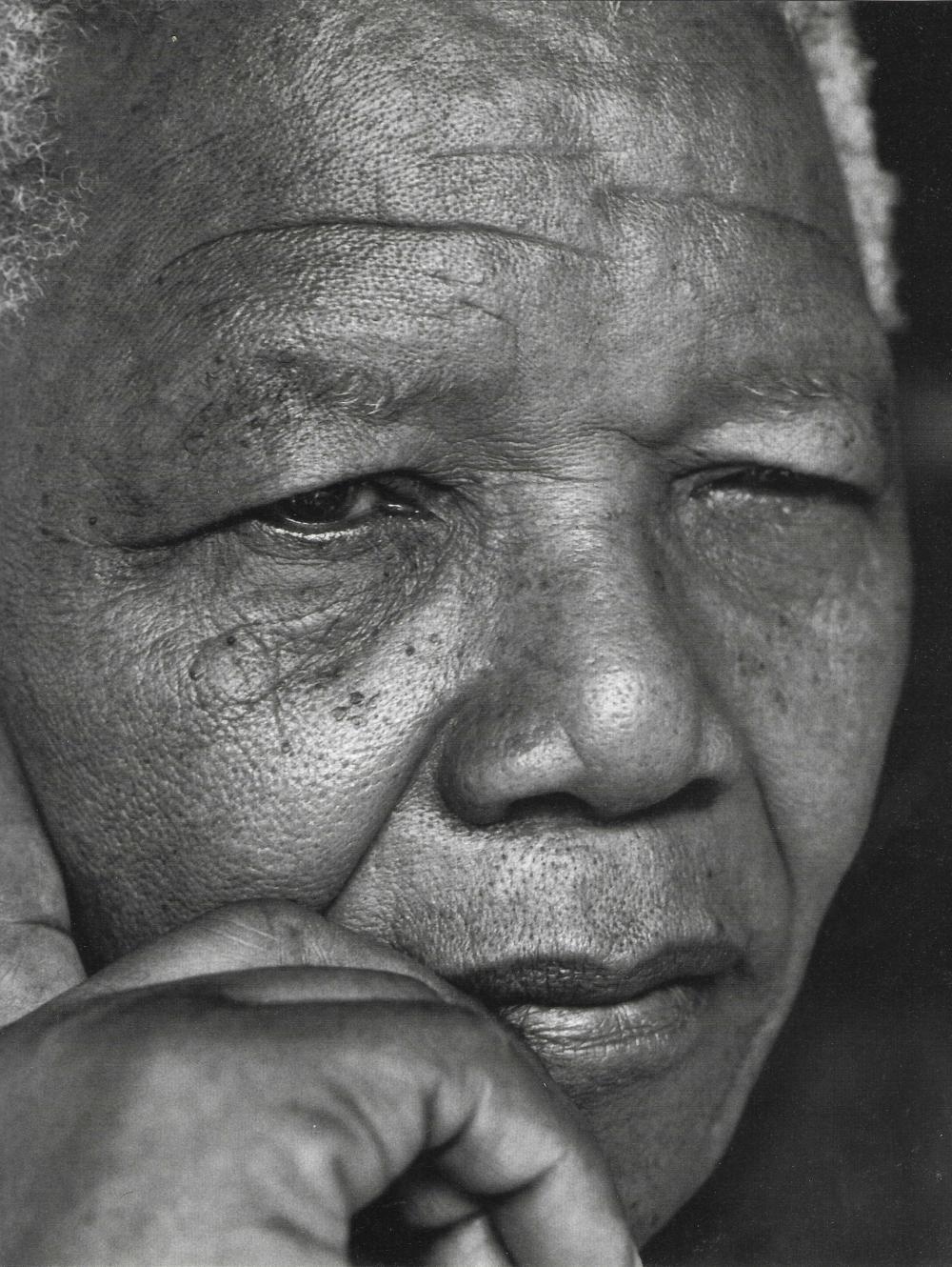 Herb Ritts | HERB RITTS NELSON MANDELA JOHANNESBURG (1994) | MutualArt