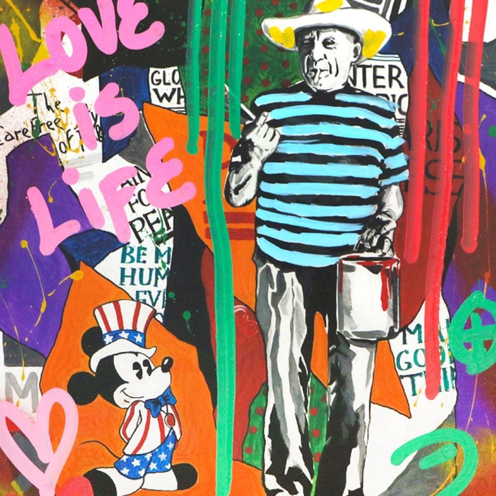 Nastya Rovenskaya | Pablo Picasso In Action | MutualArt