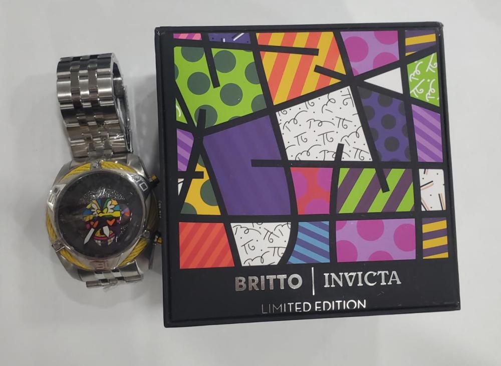Romero Britto | LIMITED EDITION INVICTA ART WATCH | MutualArt