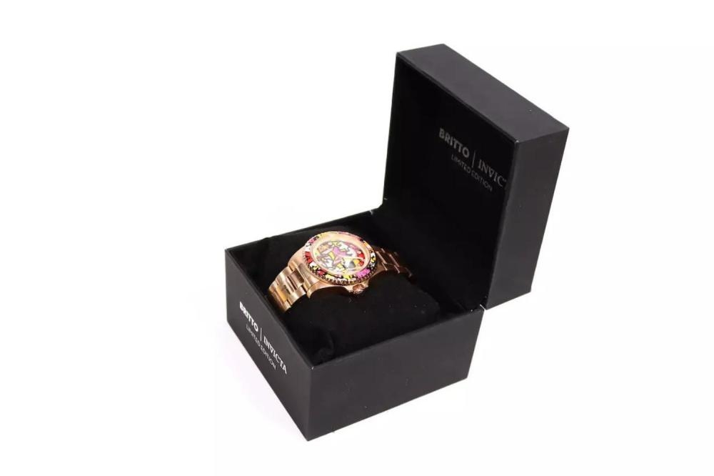 Romero Britto | LIMITED EDITION SPECIALTY INVICTA QUARTZ WATCH | MutualArt