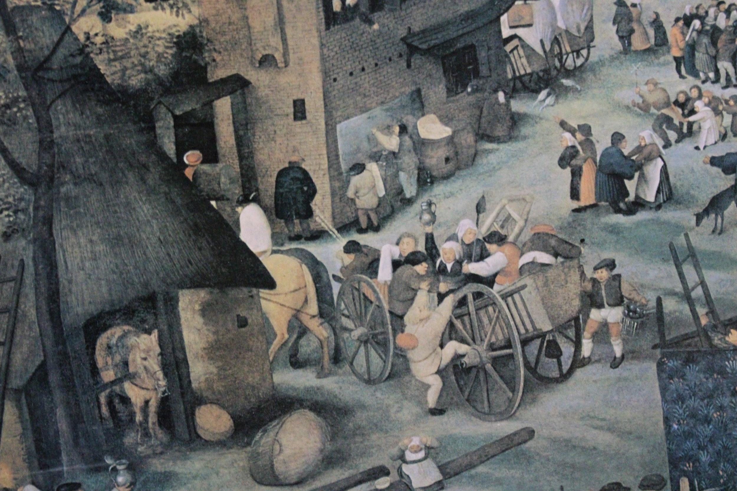 Hieronymus Bosch | Medieval village scene | MutualArt