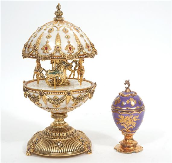 Franklin Mint | House of Faberage Imperial Musical Carousel Egg | MutualArt