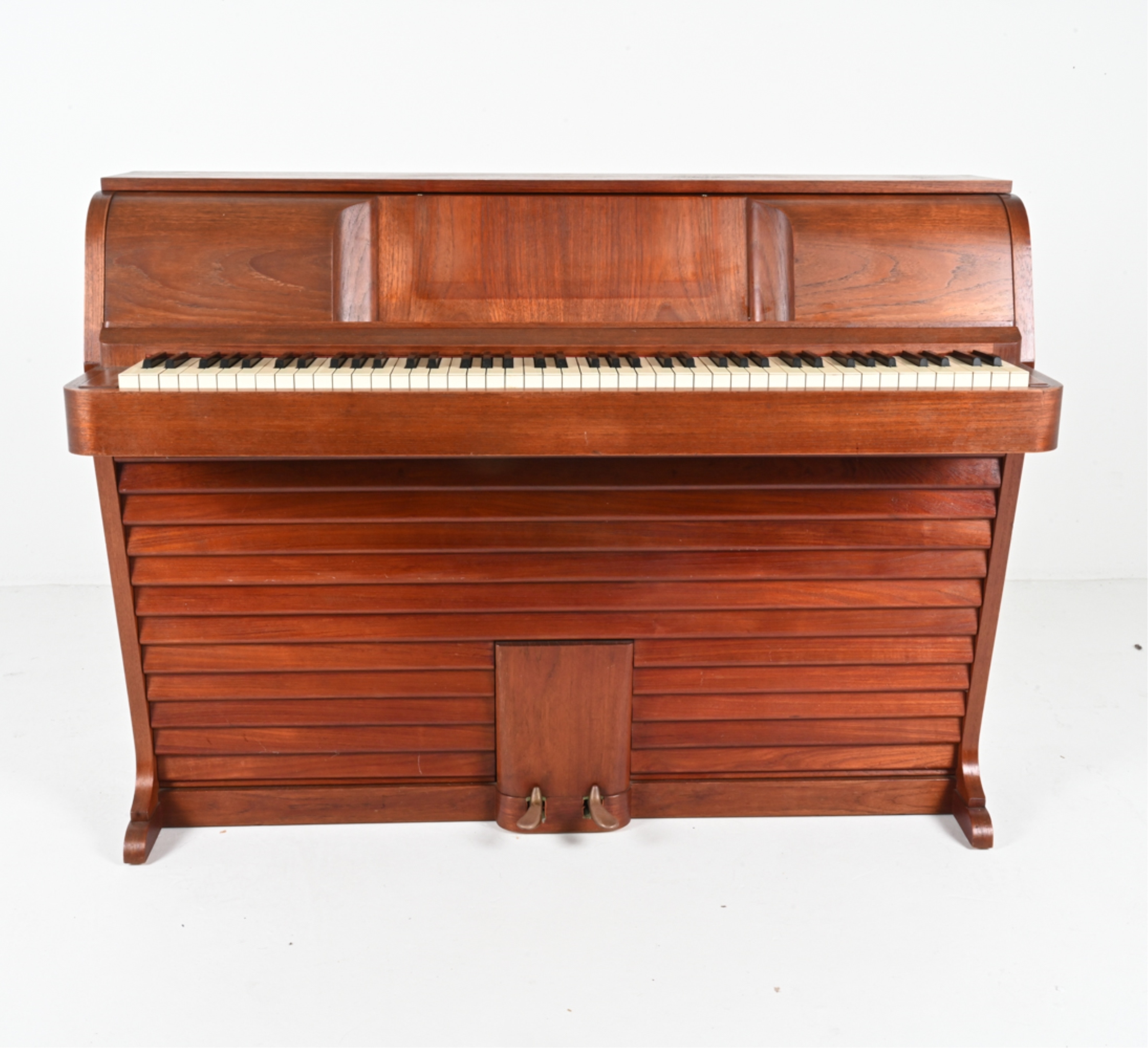 Poul Andersson | POUL ANDERSON DANISH TEAK UPRIGHT PIANO | MutualArt