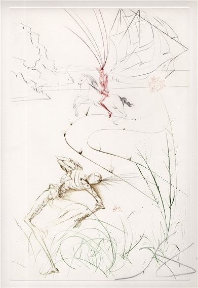 Salvador Dalí | Salvador Dali Tristan Etching Signed Limited Framed ...