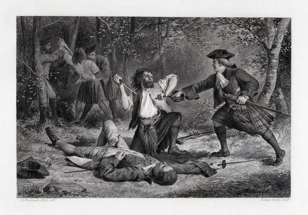 John Blake McDonald | John Blake Macdonald Engraving The Death of ...