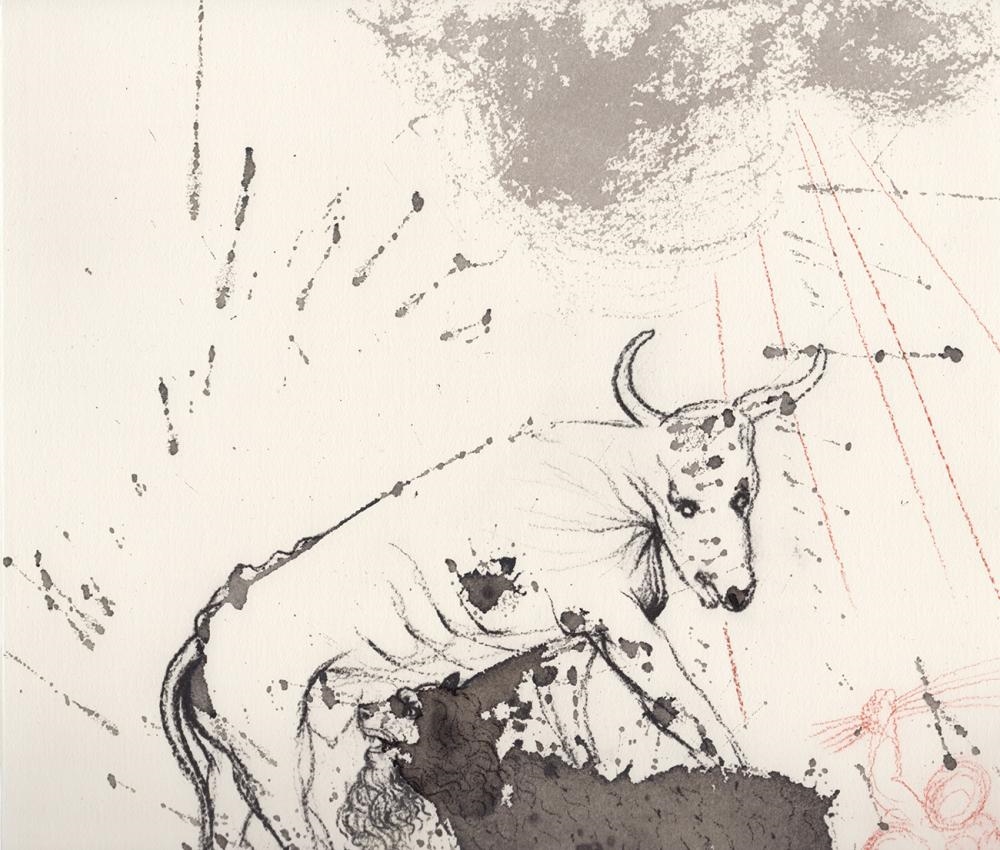 Salvador Dalí | Salvador Dali 1967 Original Lithograph Ox and the Lion ...