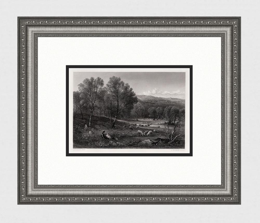 Benjamin Williams Leader | Benjamin Williams Sheep Pastures 1800's ...