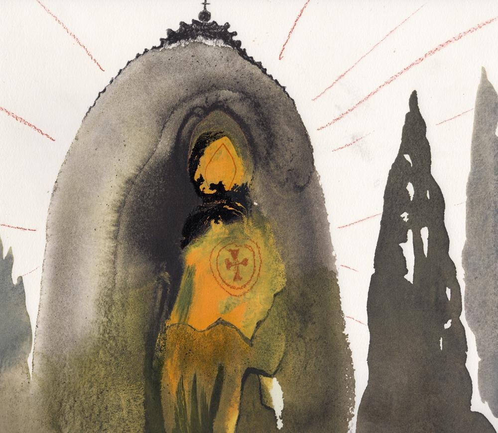 Salvador Dalí | Salvador Dali 1967 Original Psalm of David Framed ...