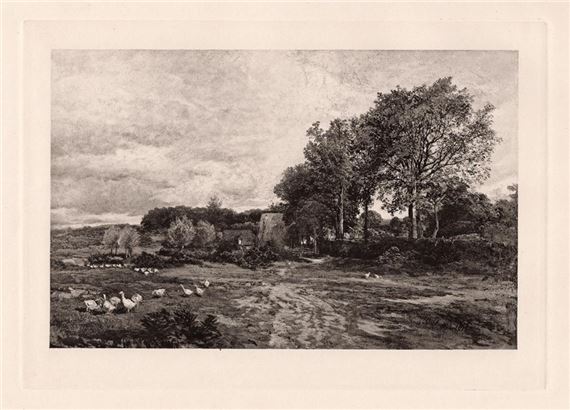 Sam Bough | Samuel Bough Holmwood Common print signed | MutualArt