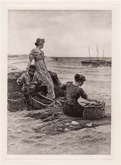 Colin Hunter | Colin Hunter The Baiters 1890 print | MutualArt
