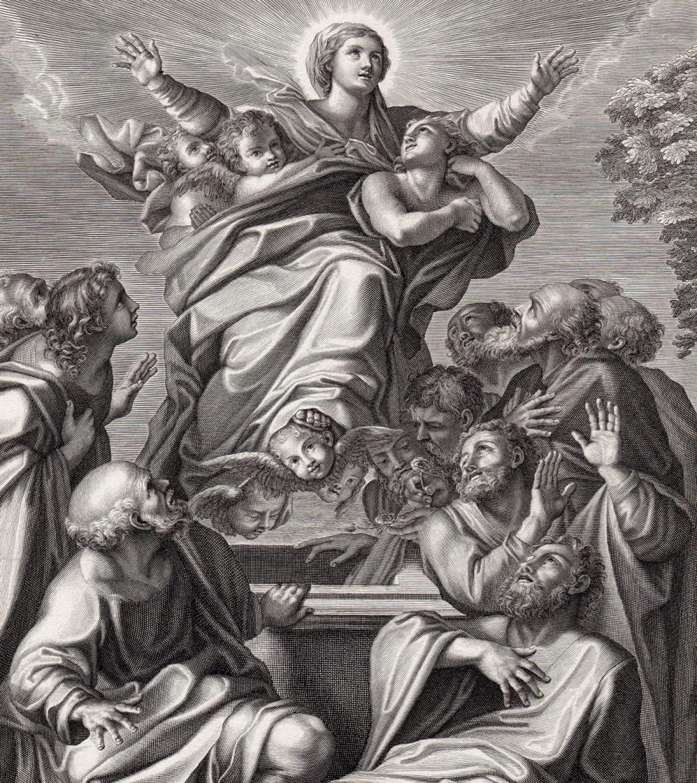 Annibale Carracci | Annibale Carracci Assumption of the Virgin 1673 ...