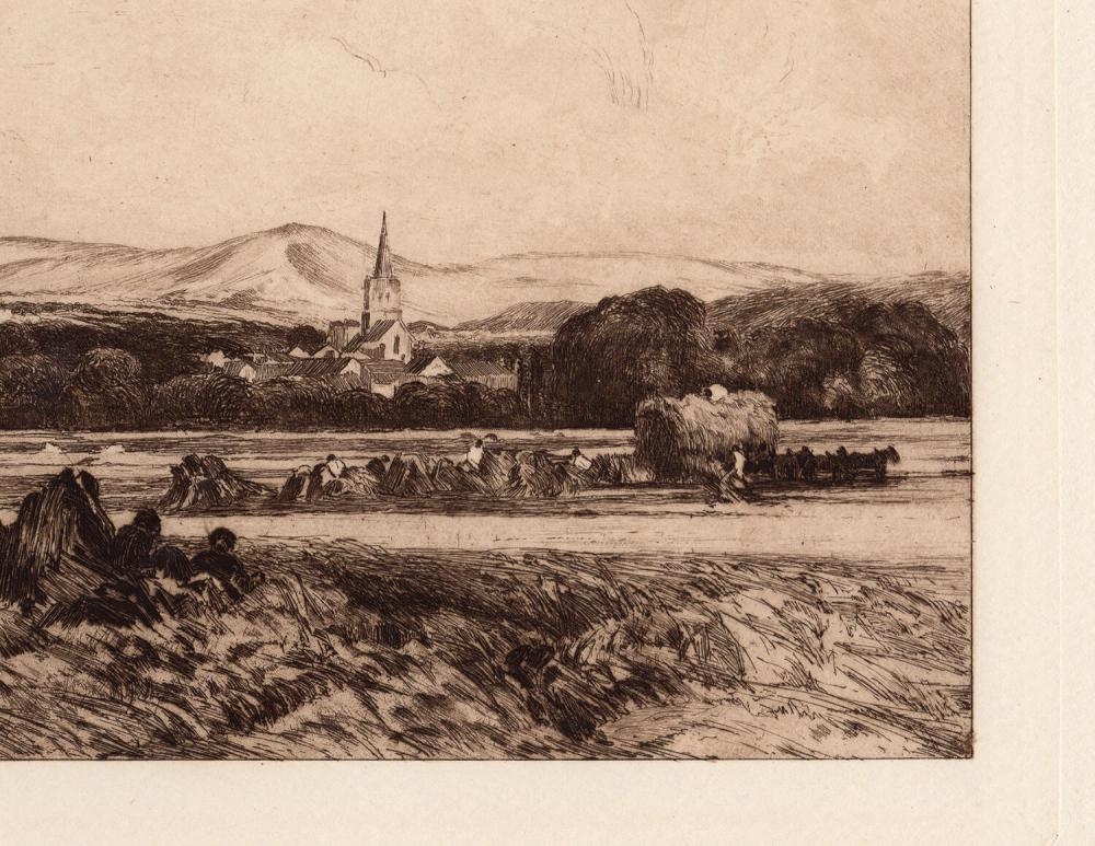 Peter de Wint | Peter de Wint A Cornfield | MutualArt