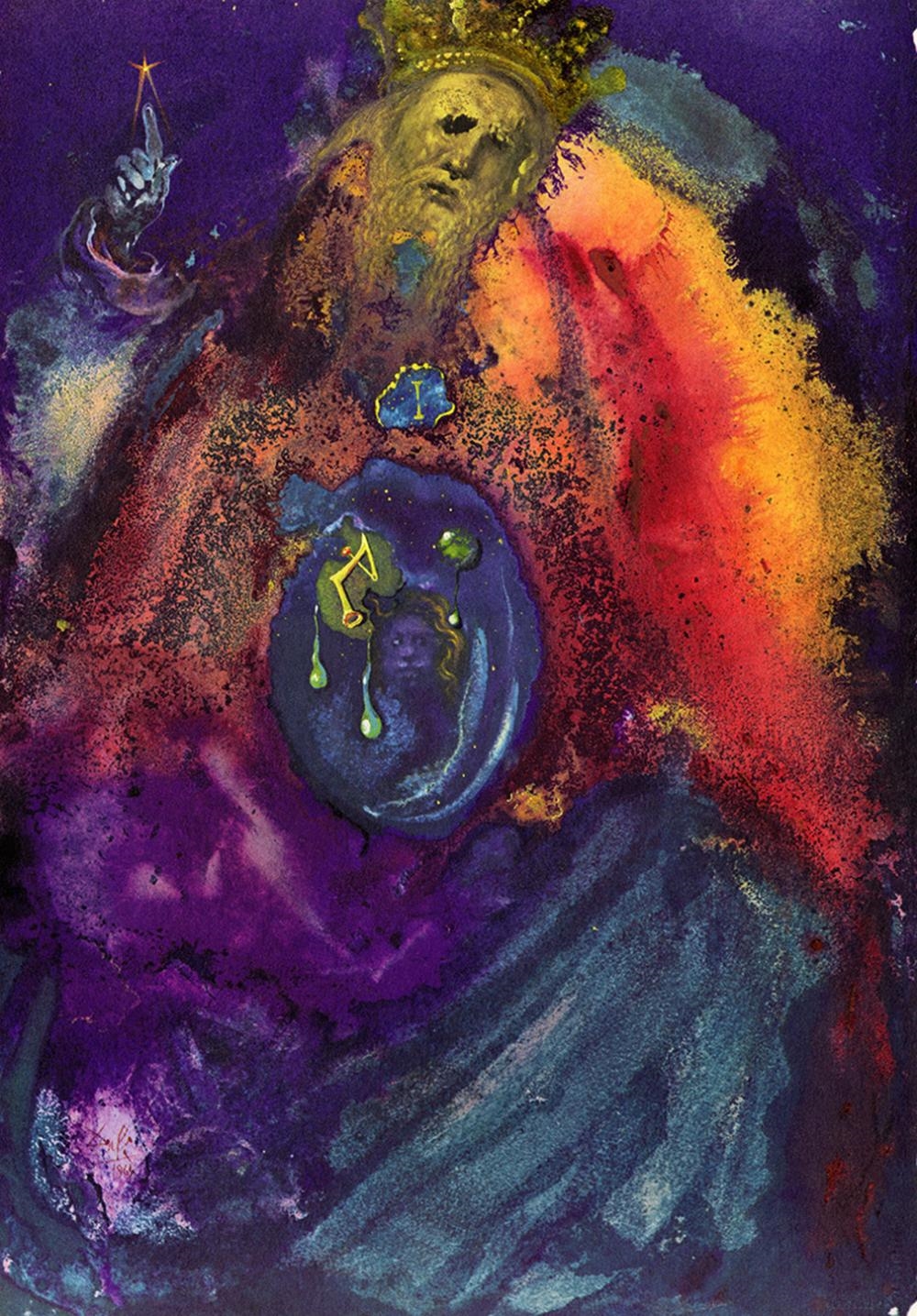 Salvador Dalí | Salvador Dali Son of David 1967 Original Framed ...