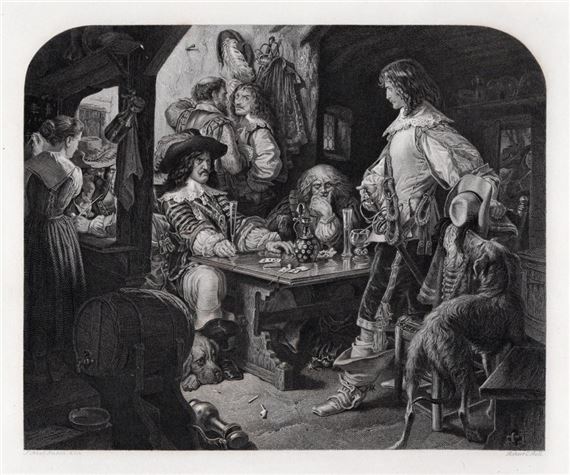 Joseph Noel Paton | JOSEPH NOEL PATON 1800s Engraving Late Evening ...