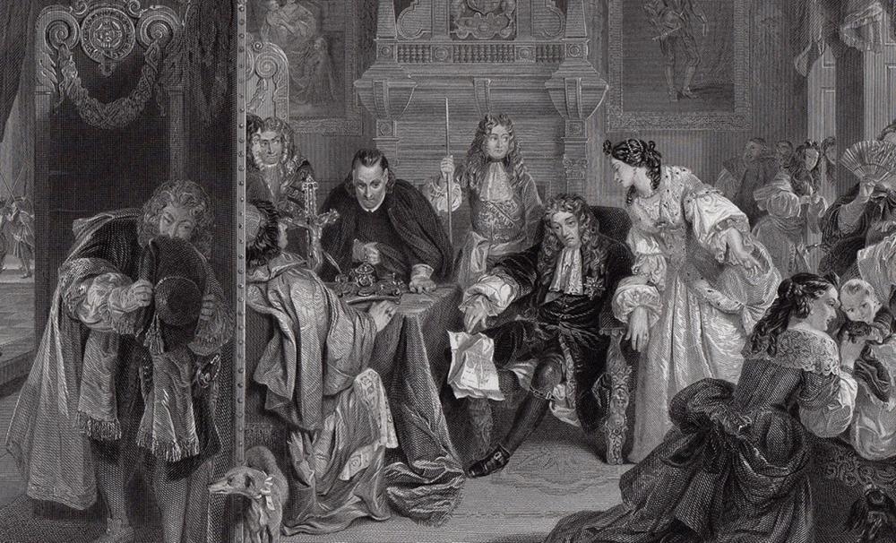 Edward Matthew Ward | Edward Matthew Ward James II in his Palace of ...